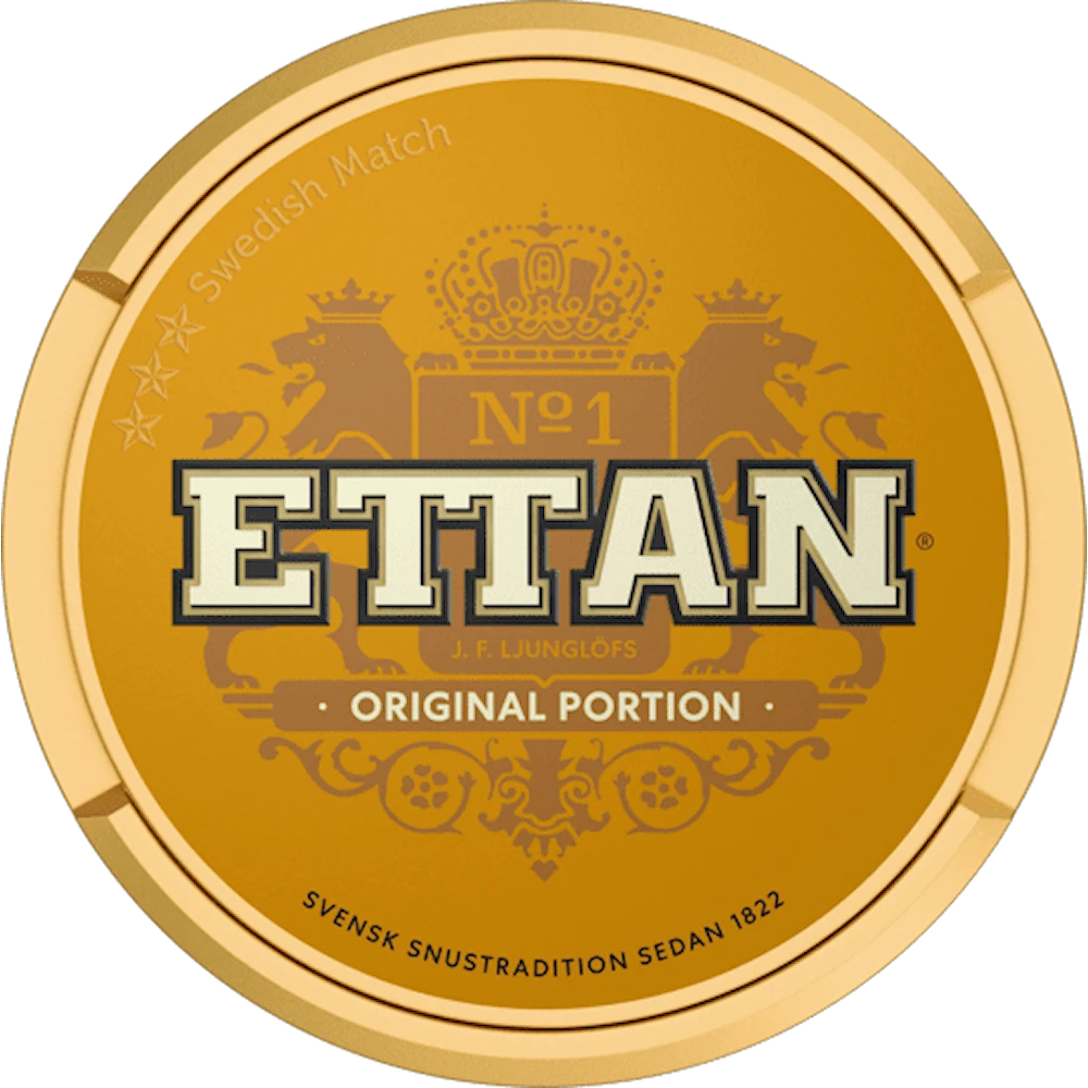 Ettan Portionssnus – Original Portion Snus, Traditional Smoky Tobacco ...
