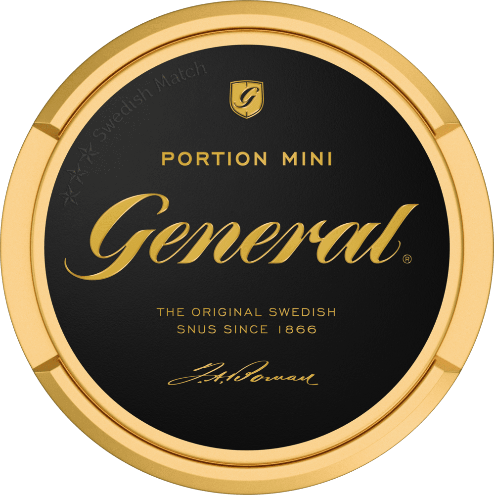 General Minisnus – Mini Original Portion Snus, Classic Tobacco ...