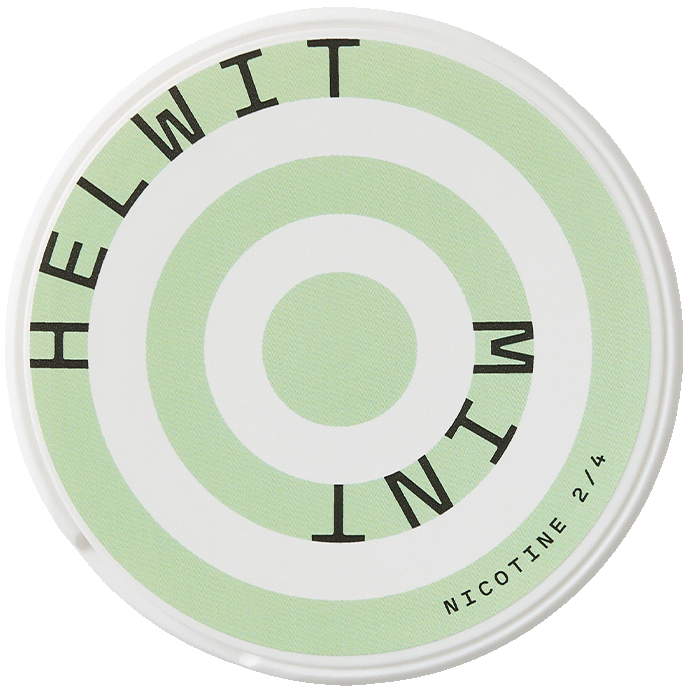 Helwit Mint Slim 7 mg/g – Slim All‑White Nicotine Pouches ...