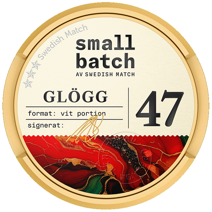 Small Batch No. 47 Glögg White Portion – Limited Edition Snus ...
